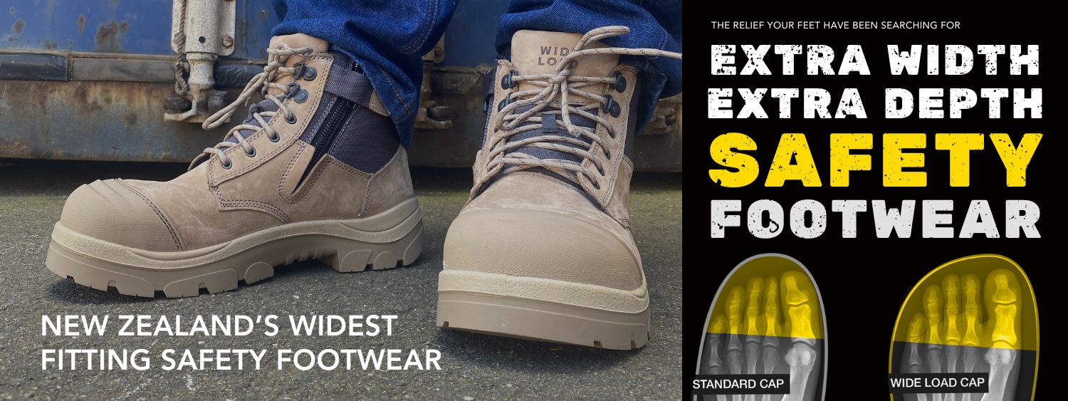 Wide Load Safety Boots – Wide Load NZ